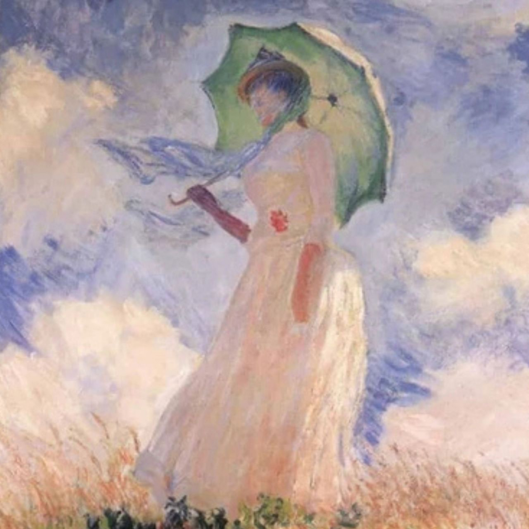Un quadro per l’estate di Barbara Cancian: Donna con il parasole di ...